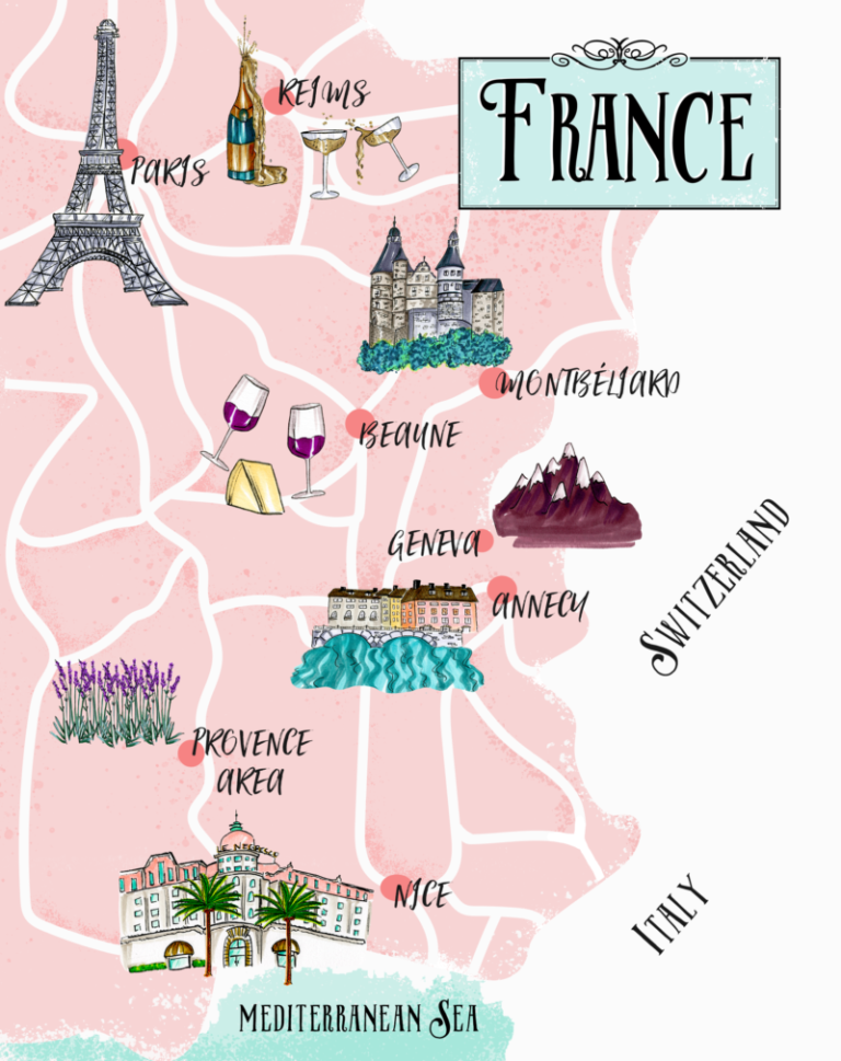 The Cashmere Gypsy » France Driving Trip Itinerary
